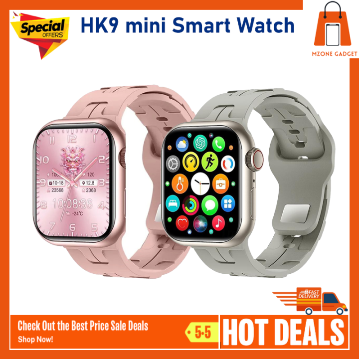 HK9 mini Smart Watch 1.75 inch Smartwatch Fitness Running Watch ...
