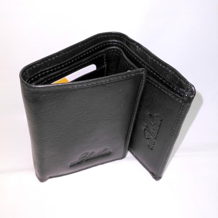 Men's Leather Wallets Cow Brand 3 Part | Daraz.com.bd