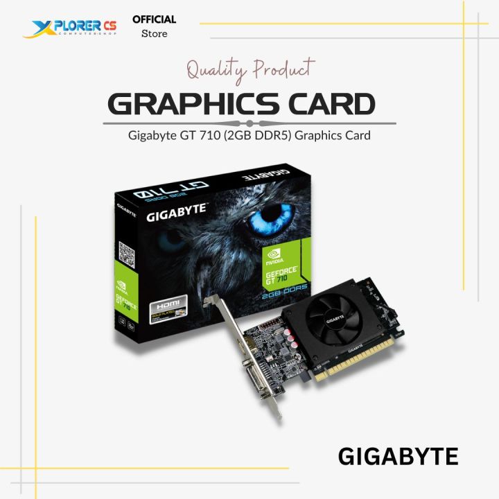 Gigabyte GeForce GT 1030 Low Profile D4 2GB Graphics Card | Daraz.com.bd