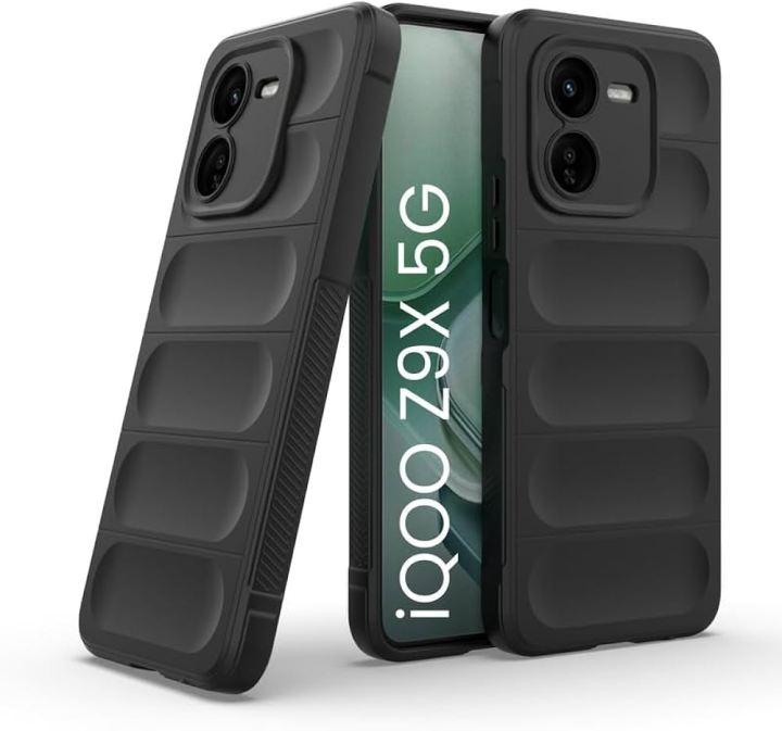 MobiCase S4 For iQOO Z9X Back Cover Phantom Shield Soft Silicone TPU ...