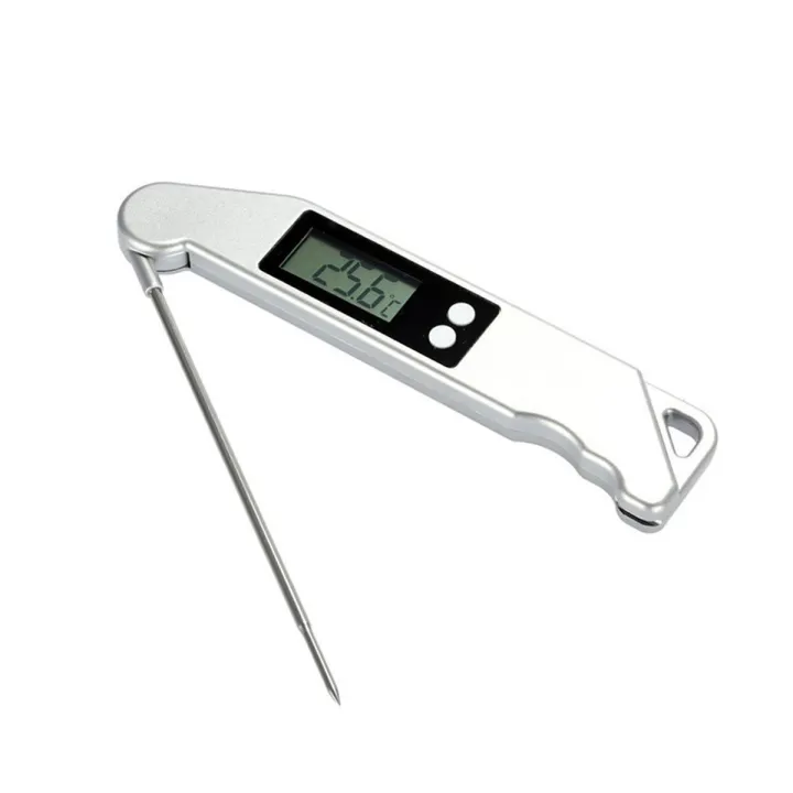 Foldable Digital Thermo-meter Waterproof Food Thermo-meter Probe Meat ...