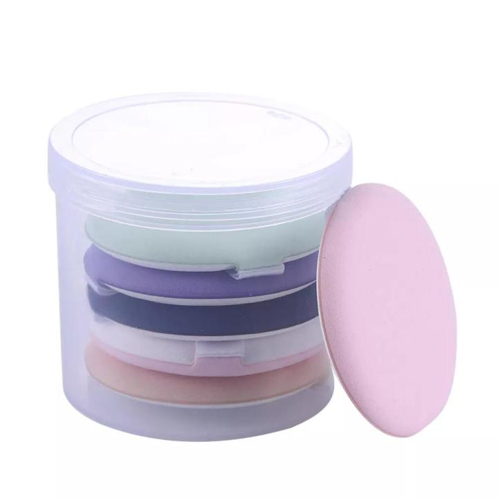5PCS with in box ,Dry Wet Amphibious Powder Puffs Makeup Sponge Cushion ...