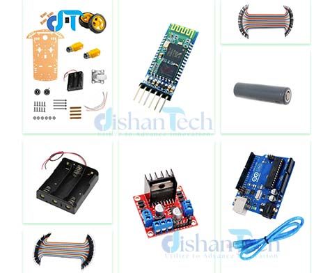 BLUETOOTH CONTROLLED ARDUINO CAR KIT | Daraz.com.bd