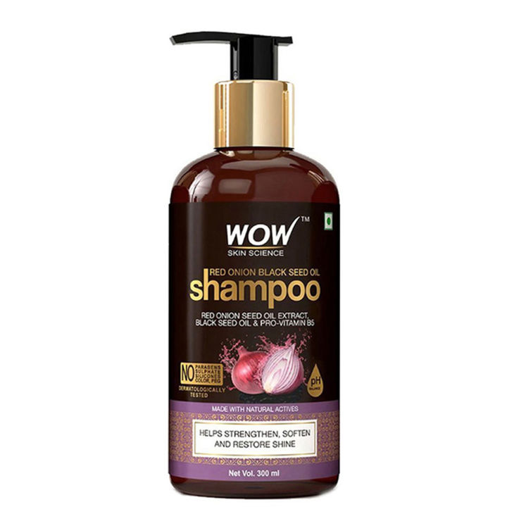 Wow Skin Science Onion Red Seed Oil Shampoo 300ml | Daraz.com.bd