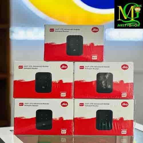 Jio MF800 4G Pocket WiFi Router | 2100mAh Battery | High-Speed Internet ...