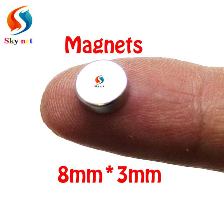 Powerfull Disc Neodymium Magnets 8mm*3mm- 1 pcs | Daraz.com.bd