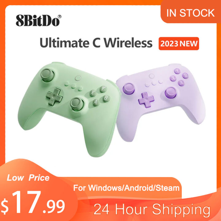 8BitDo-Ultimate C Gamepad Wireless 2.4G Connectivity Ultimate Series ...