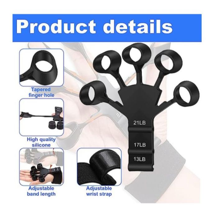 Fitness World BD - Finger Gripper Patients Hand Strengthener Finger ...
