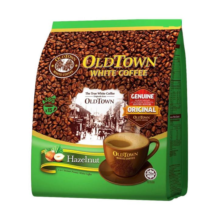 Old Town White Coffee 3 In 1 Hazelnut 570G | Daraz.com.bd