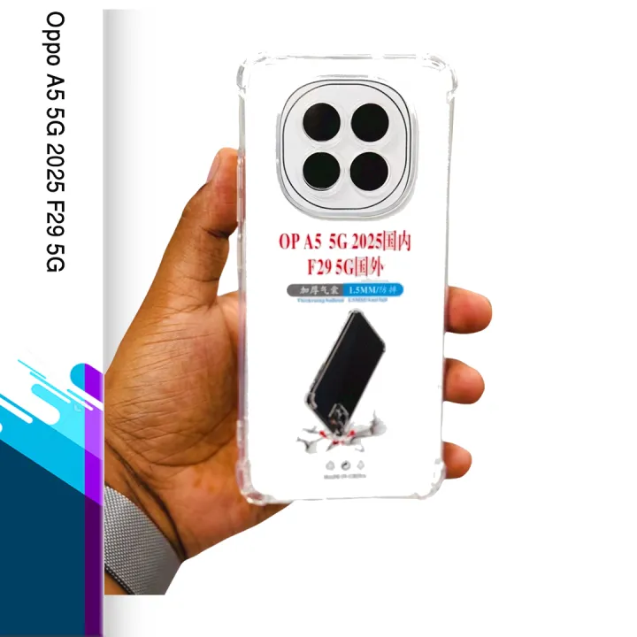 For Oppo F29 5G / A5 5G 2025 - USG Premium Silicone Case Crystal Clear ...