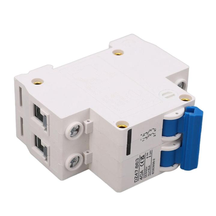 DC Circuit Isolator, Miniature Circuit Breaker DIN Rail Mount 500V for Power System | Daraz.com.bd