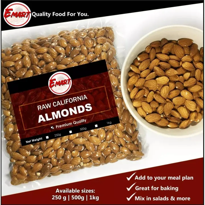 Almond Nuts - Katbadam - 100 Gm - Badam | Daraz.com.bd