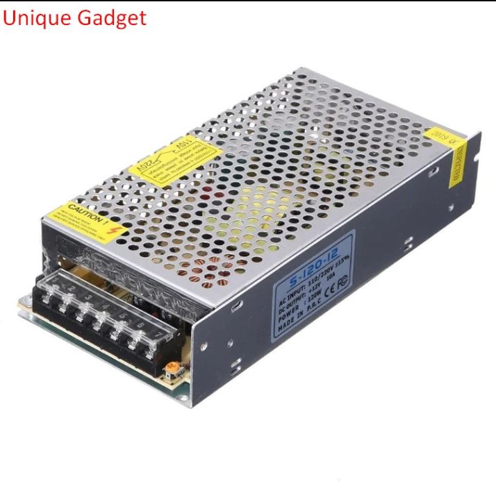 12V 10A SMPS Metal Case Power Supply | Daraz.com.bd