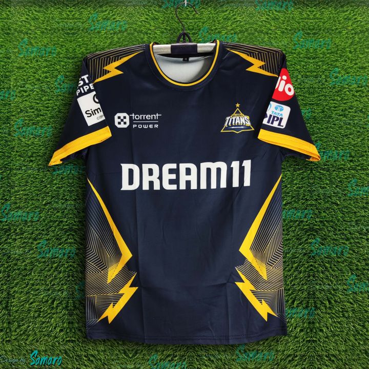 Gujarat Titans Thai Premium IPL Jersey For Men - GT IPL Jersey - Gujrat ...