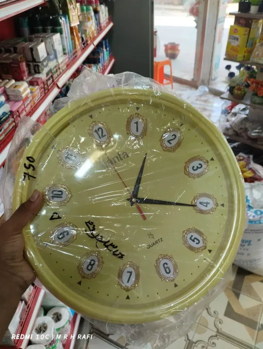 Exclusive Design Wall Clock Well Stylish | Daraz.com.bd
