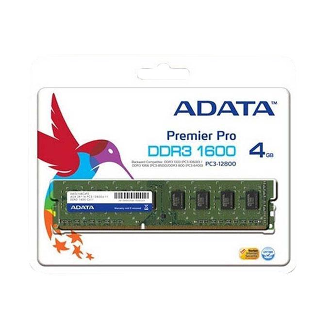 Adata DDR3 4GB Desktop Ram | Daraz.com.bd