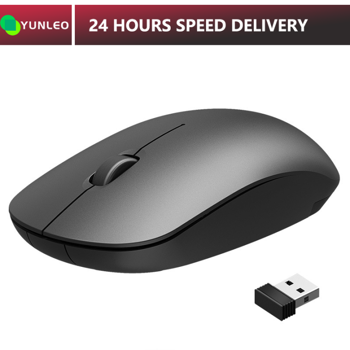 2.4GHz Wireless Mute Bluetooth Mouse Smooth Hand Feeling Ultra Slim ...