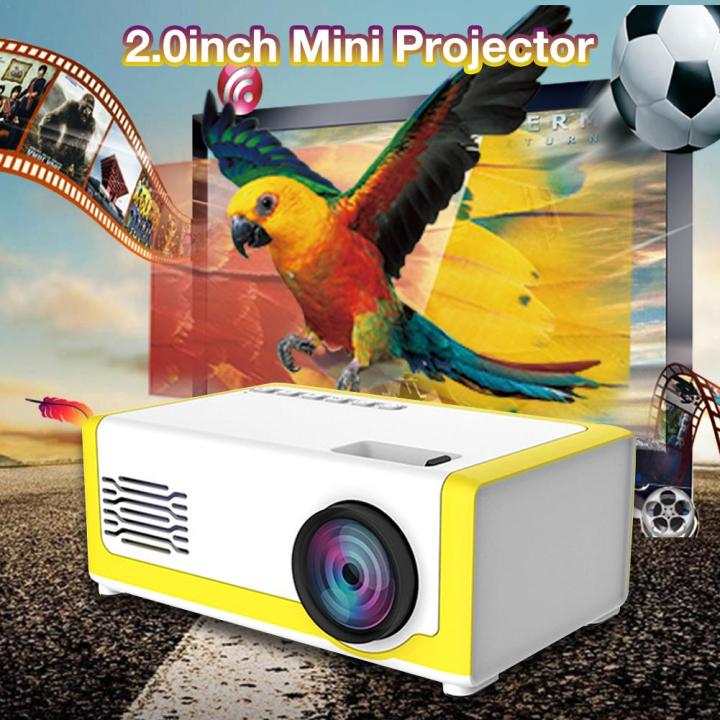 Mini Projector M1 PK YG300 Wireless Portable Entertainment 2.0 Inch ...