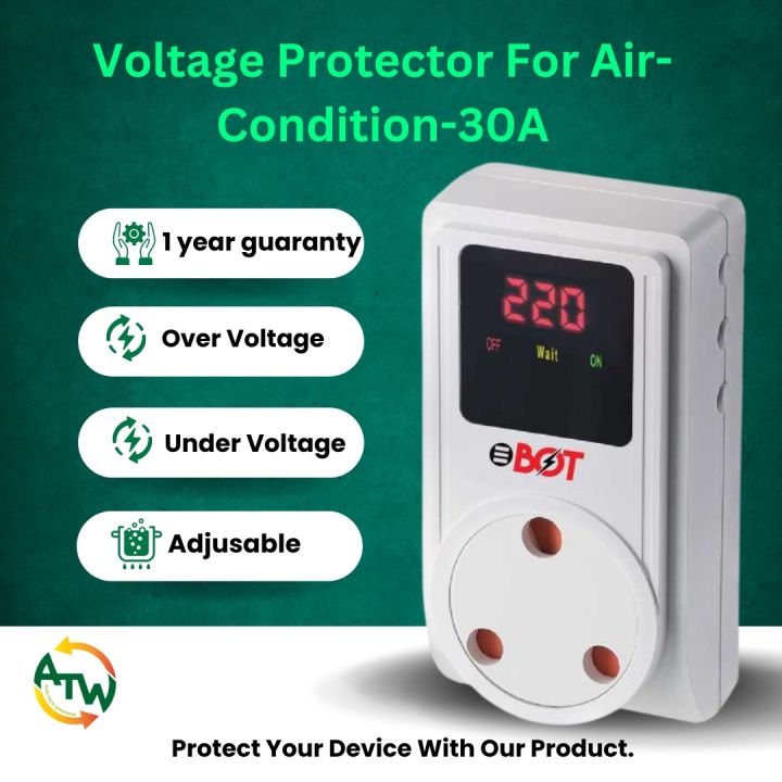 Surge Protector and Voltage Protector with Display Smart Protector for ...