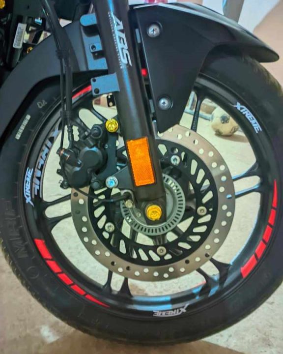 Hero Xtreme | Xtreme | Hero | 125R | Wheel Rim Stickers | Hero Xtreme ...