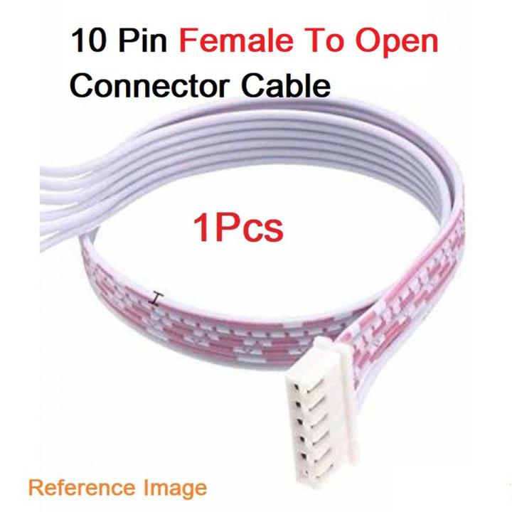 F-O 10Pin Female To Open 10 Pin 2.54mm Pitch JST XH Connector 27cm Wire With Cable For ...