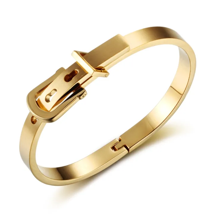 Titanium Stainless Steel Cuff Bracelets | Daraz.com.bd
