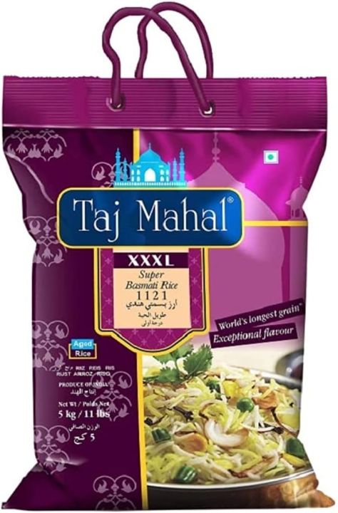 Taj Mahal XXXL Super Basmati Rice 5KG | Daraz.com.bd
