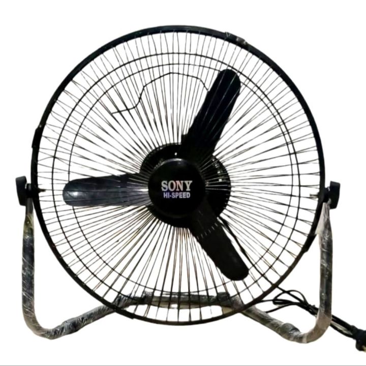 Sony High Speed Desk Fan Heavy Duty Black | Daraz.com.bd