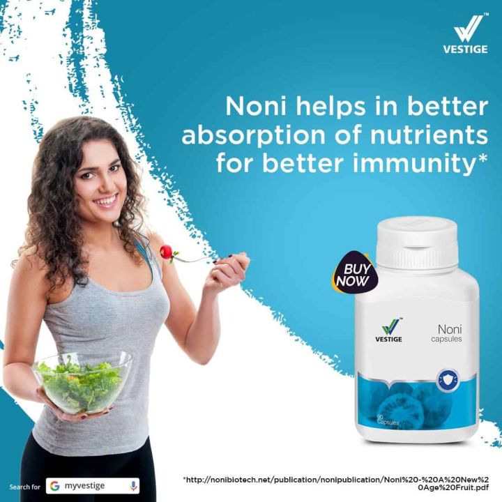 Vestige Assure NONI 500 mg 90 capsules | Daraz.com.bd