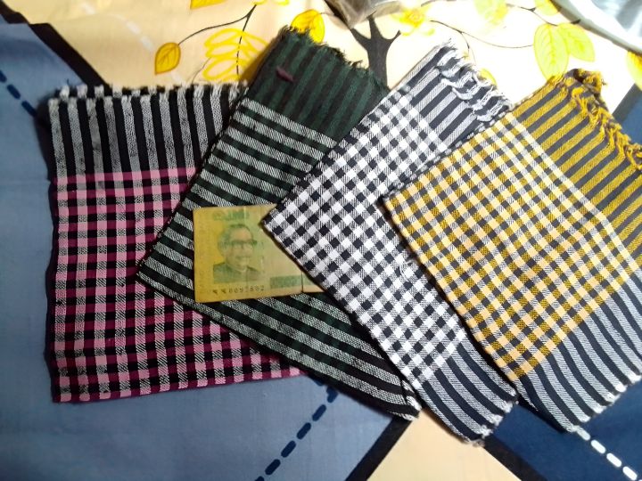 Soft And Comfortable Rumal For Men -2 PES Daily Uses Rumal | Daraz.com.bd