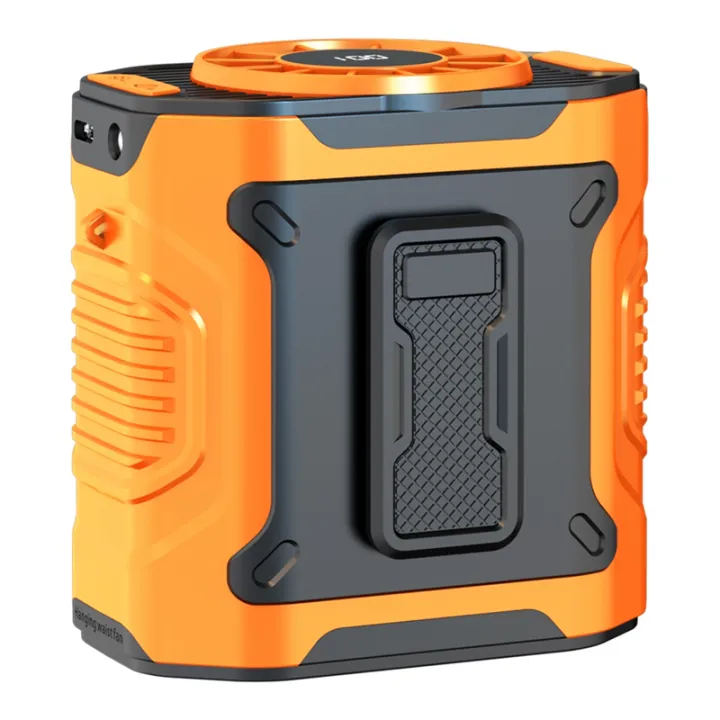 Portable Waist Fan Rechargeable onWearable Belt Shirt Body Fan 5000mAh ...