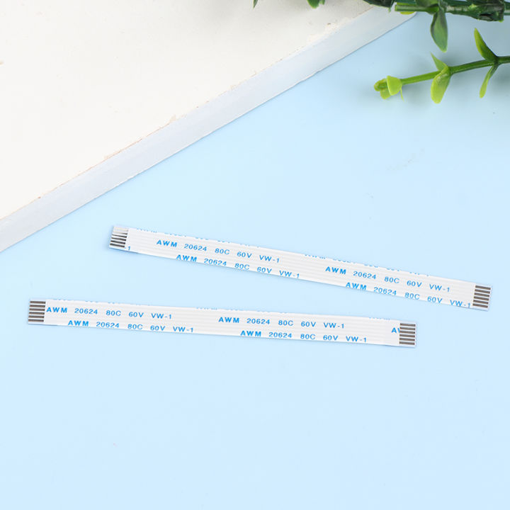2Pcs 6 Pin 10CM Mouse Touch Pad Flex Flat Cable Cord Switch Cable For ...