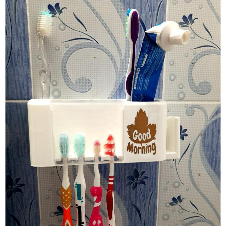 Wall and Table Pen Holder and Tooth Brush Dispenser | Daraz.com.bd