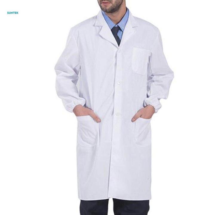 Men White Scrubs Lab Coat Uniform L | Daraz.com.bd