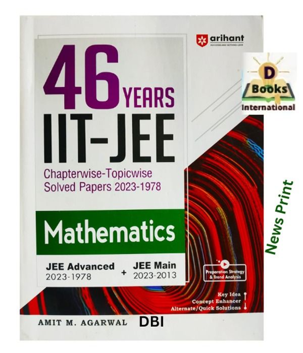 46 Years' Chapterwise Topicwise SOLVED PAPERS 2023-1979 IIT JEE (Jee ... 46 Years' Chapterwise Topicwise SOLVED PAPERS 2023-1979 IIT JEE (Jee ...