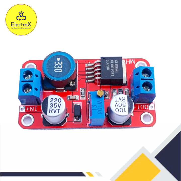XL6019 5A High Power Current DC to DC Step-up 5V 6V 12V 24V 3-35V to 5-40V XL6019 Converter ...