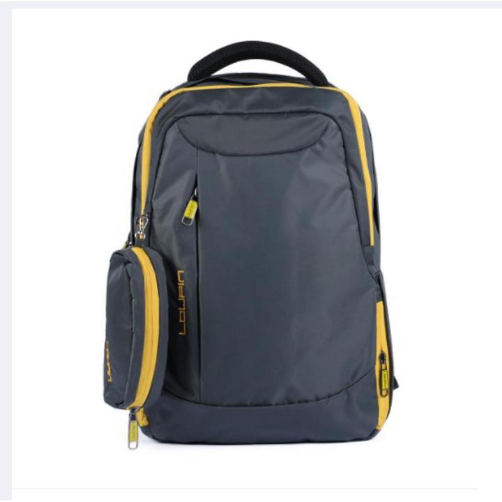Zip It Good gray Polystar Backpack For Men size 18 inch | Daraz.com.bd