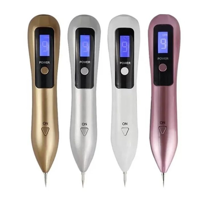 9 Speed Skin Tag, Dark Spot & Mole Remover plasma Pen With LED Screen ...