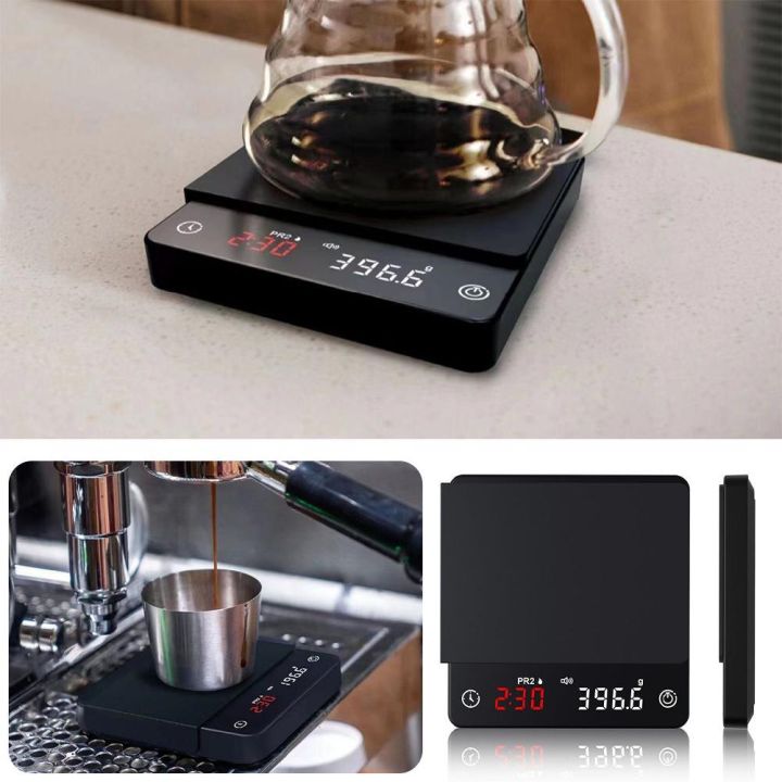 Intelligent Kitchen Electronic Scale Mini Hand Brewed Electronic Powder ...