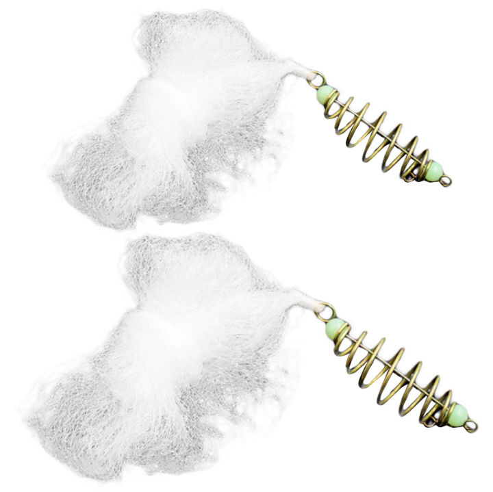 【Hengli jewelry story】（NEW）2 Pcs Fishing Net Trap Luminous Bead Copper ...