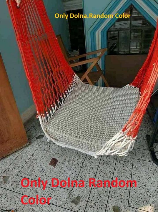 Hand Made Dulna Adult Rope Bed Hanging Random color Dulna Use For All ...
