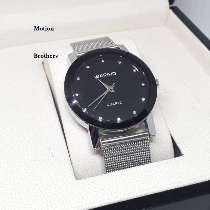BARi Steel Ladies Bracelet Type Wrist Watch Silver | Daraz.com.bd