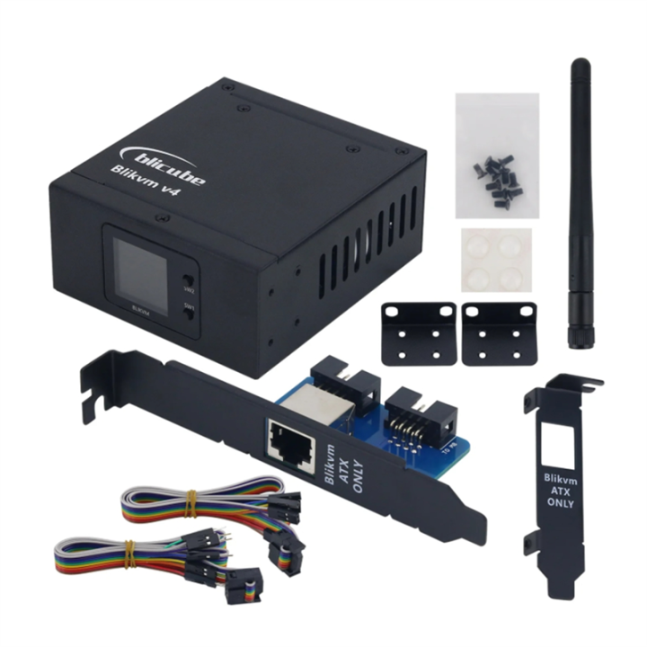 BliKVM V4 Allwinner H313 Soc KVM over IP PoE -Comaptible Video Loop ...