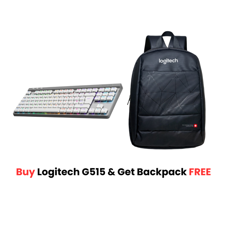 Logitech G515 Lightspeed TKL Low Profile Wireless Gaming Keyboard ...