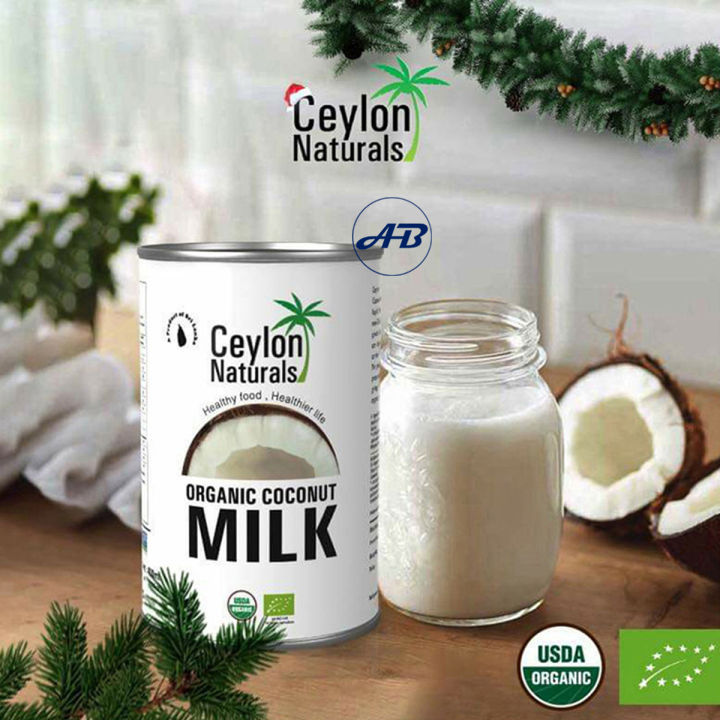 Ceylon Naturals Organic Coconut Milk 400ml | Daraz.com.bd