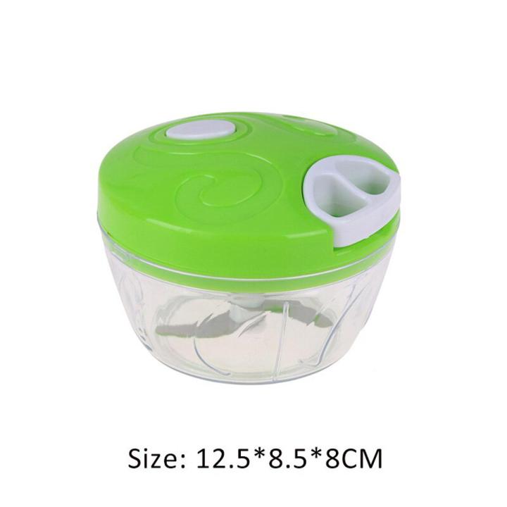 Manual Food Chopper Fruit Vegetable Cutter Meat Grinder Nut Shredder ...