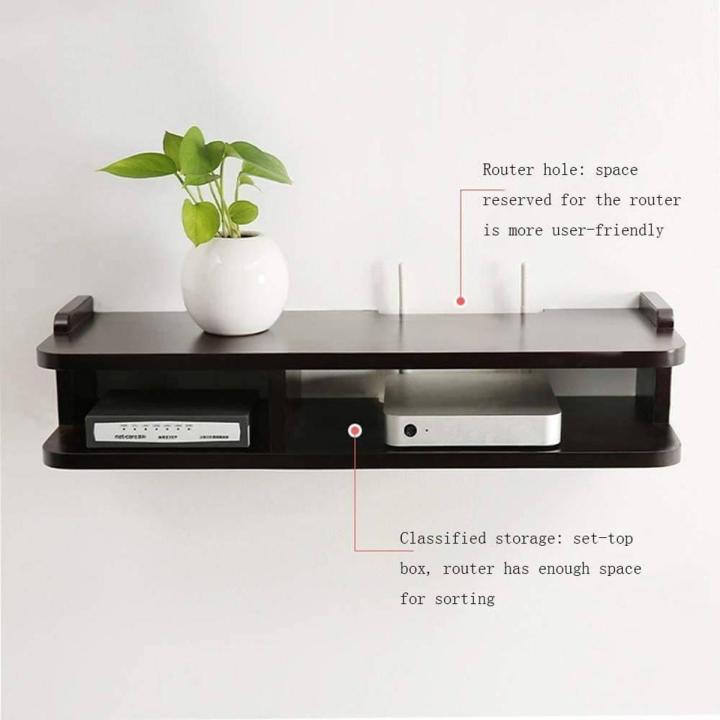 Floating Shelves Wall Mount TV Stand Shelf Hanging Media Console ...