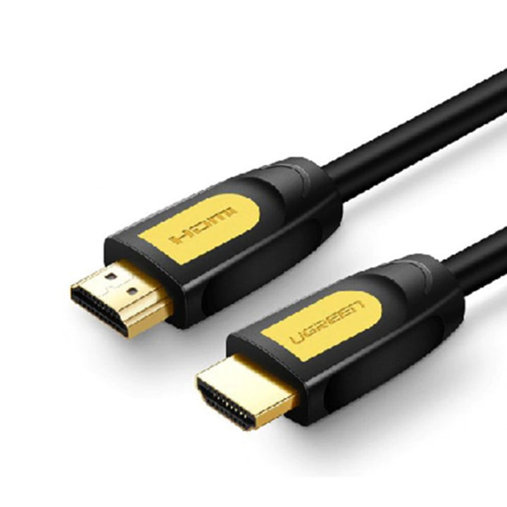 UGREEN 10167 HDMI Round Cable 5m (Yellow/Black)#HD101 | Daraz.com.bd