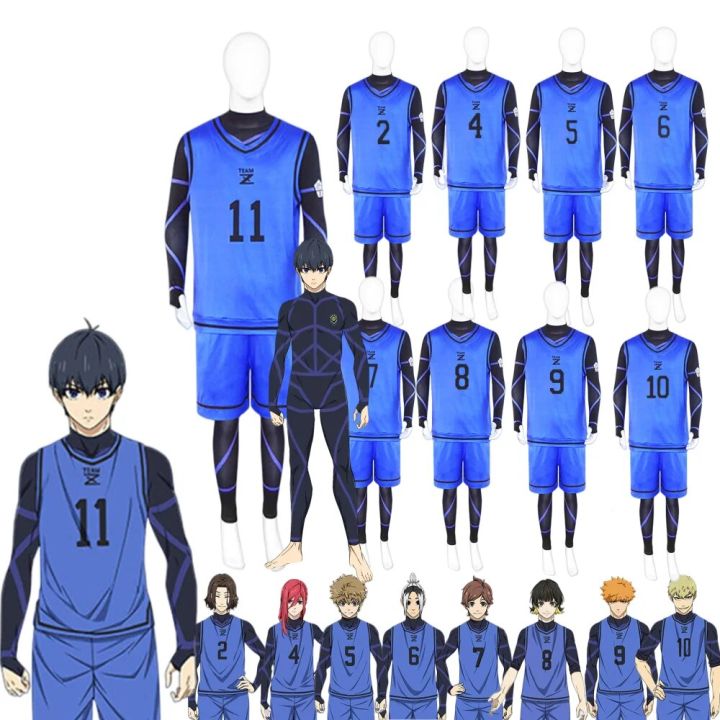Anime Blue Lock Cosplay Costume Isagi Yoichi Chigiri Bachira Rensuke ...