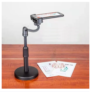 L7 Desktop Mobile Phone Holder Height Adjustable Stand & 360° Rotatable ...